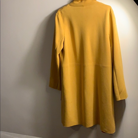 Zara | Jackets & Coats | Zara Yellow Jacket | Poshmark